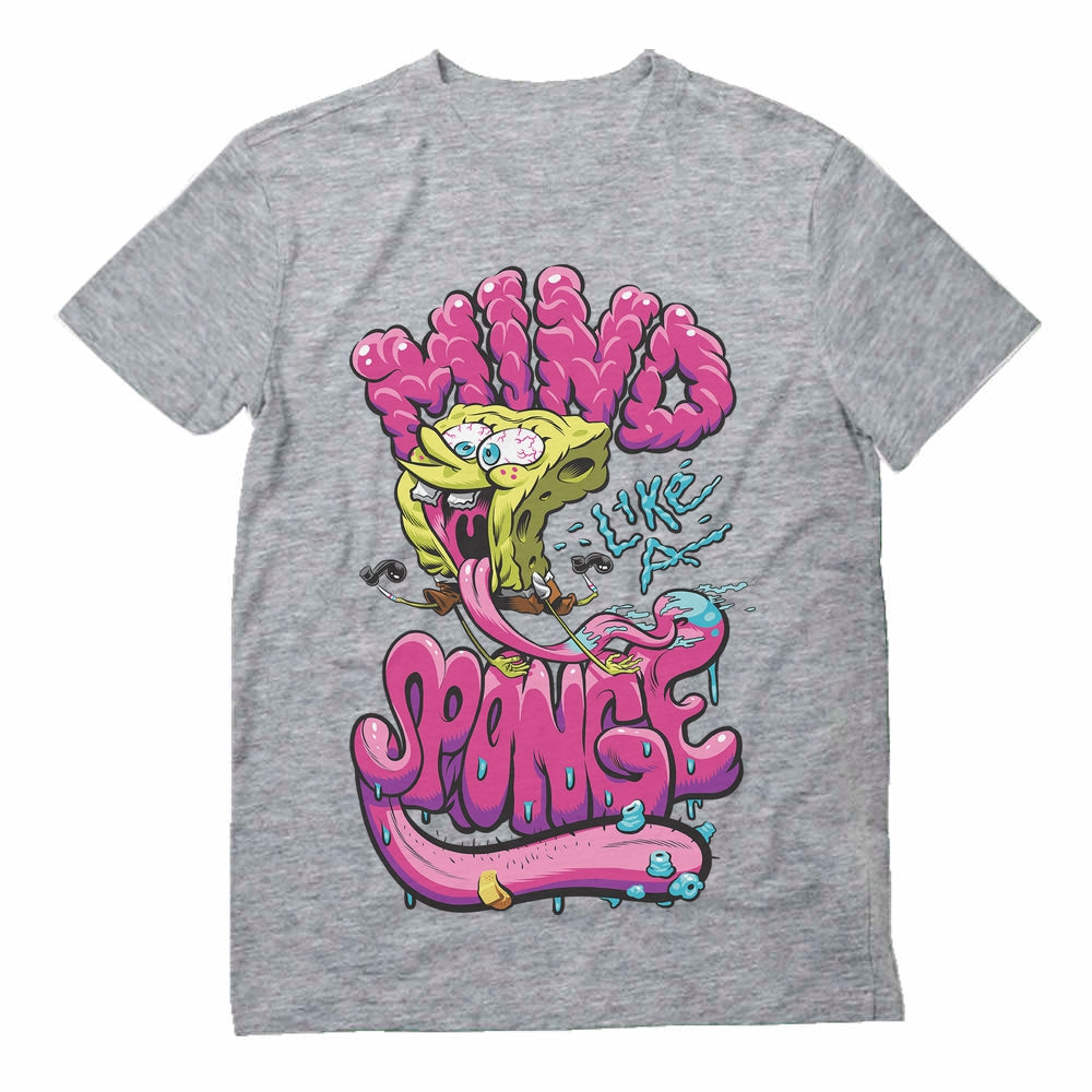 Nickelodeon Spongebob Squarepants Shirt Mind Like a Sponge Funny T-Shi ...